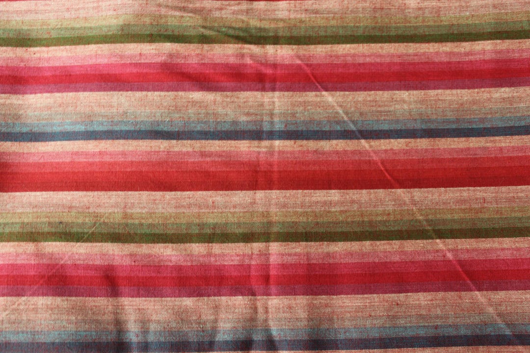 Kaffe Fassett Multi Stripe Fabric - Woven - Multi Stripe (color?) - OOP ...