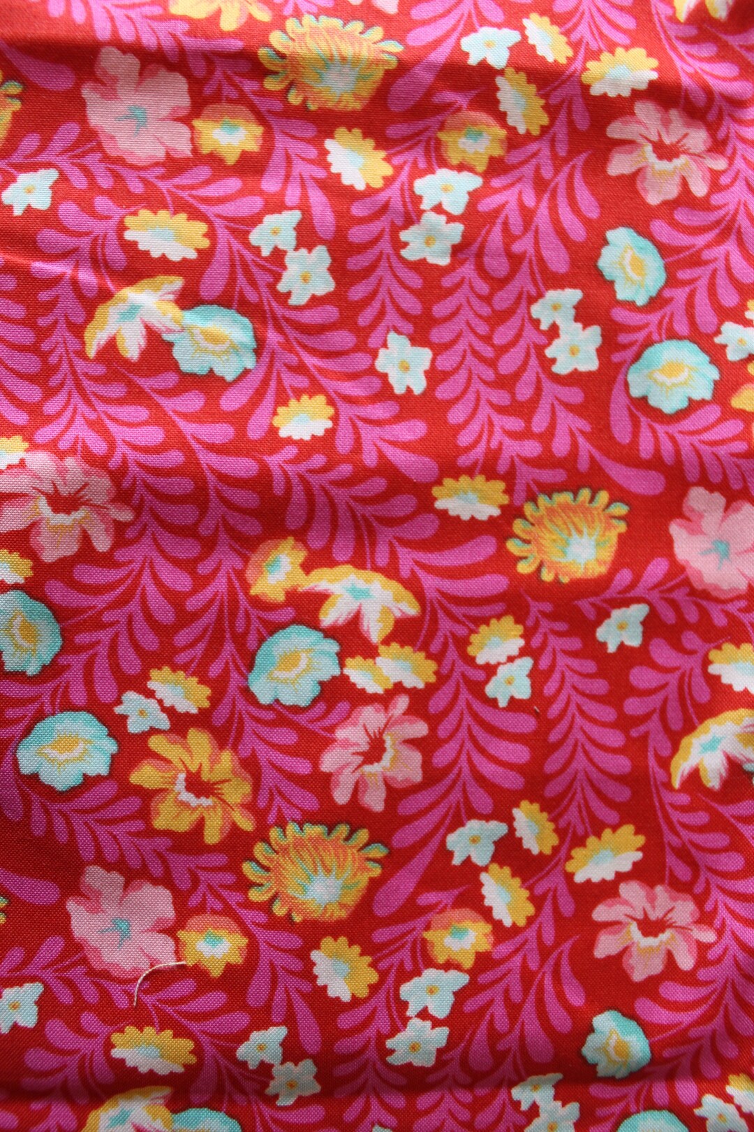 Tula Pink Wildflower Fabric - Eden Line - Wildflower Print - PWTP009 ...