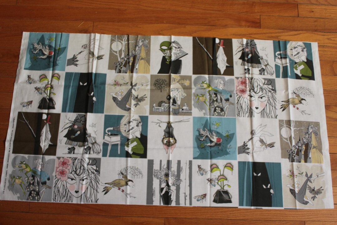 A Ghastlie Moment Panel by Alexander Henry Fabrics - Out of Print Since ...