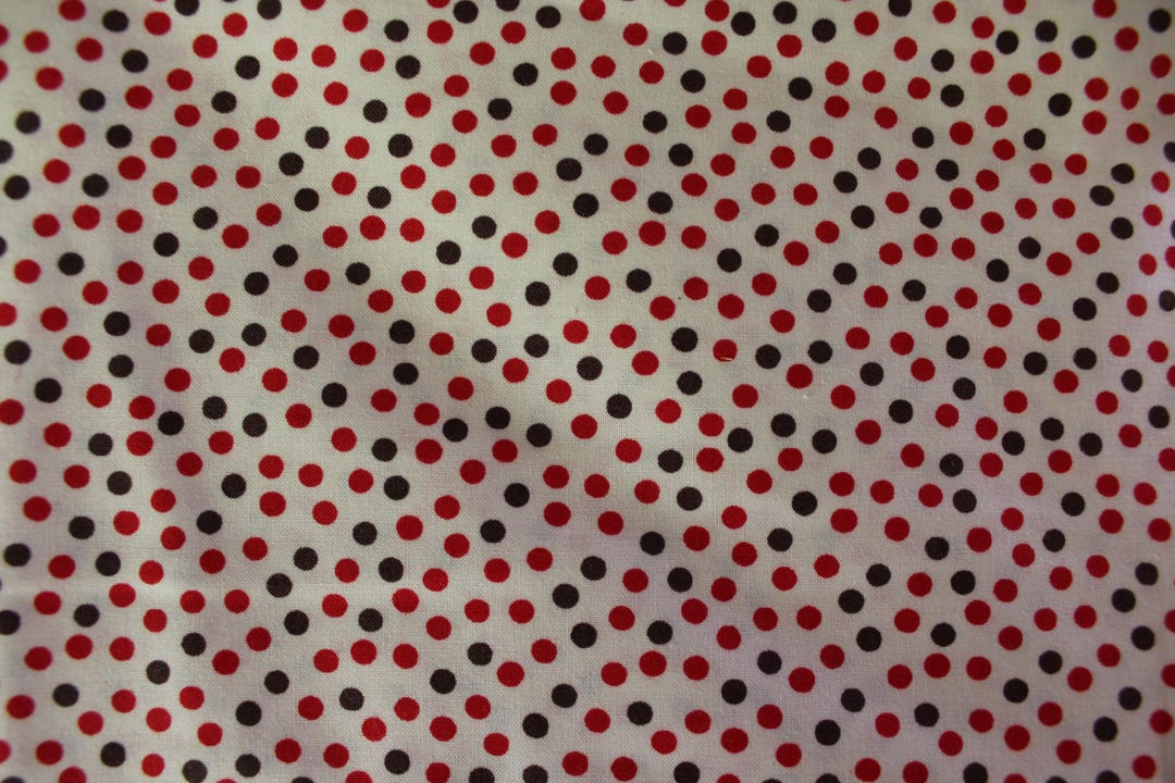 Erin Michael Sock Monkey / Dots Fabric for Moda - Moda #15073 - Funky ...