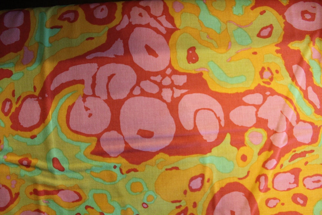 Kaffe Fassett Studios - Brandon Mably Fabric BM09 Splash in Yellow for ...