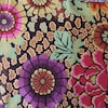 Tula Pink Flutterby Fabric for Moda - Brown Butterflies on Green - LONG ...