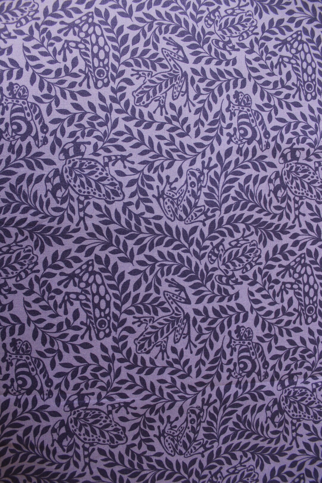 Tula Pink Ribbit Fabric Monkey Wrench Line Ribbit Dragon Fruit Purple ...