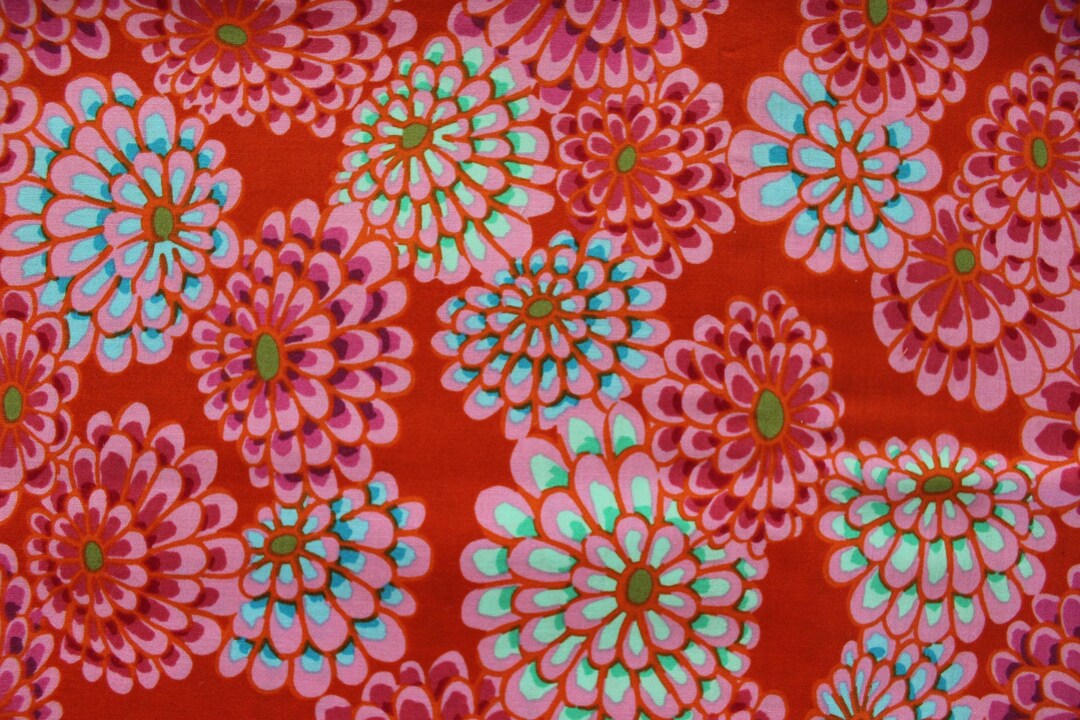 Kaffe Fassett Floating Flowers Fabric for Rowan - GP56 Floating Flowers ...