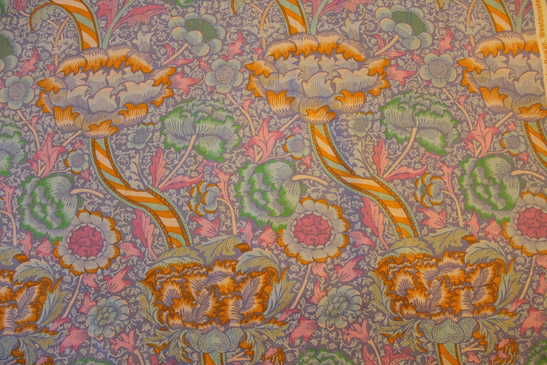 Kaffe Fassett Fabric for Rowan/wesminster - #84 (GP84) Heraldic (opal ...