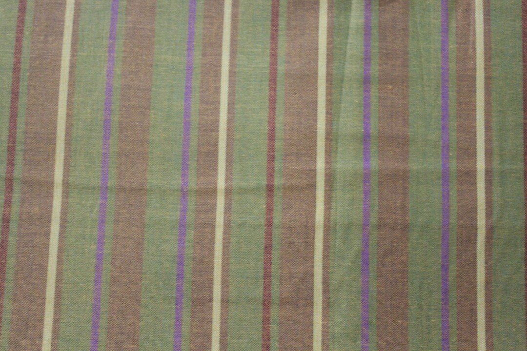 Kaffe Fassett Exotic Stripe Fabric Woven Alternating Stripe olive OOP - Etsy