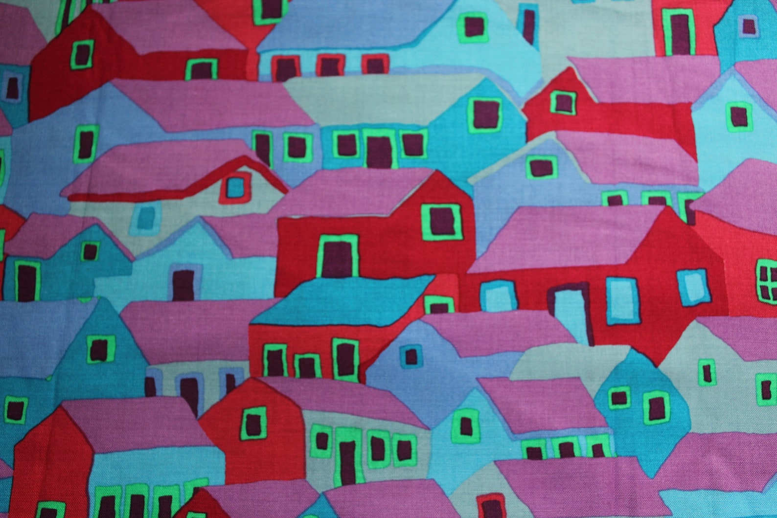 Kaffe Fassett Collective Brandon Mably Fabric PWBM047 Shanty Town ...