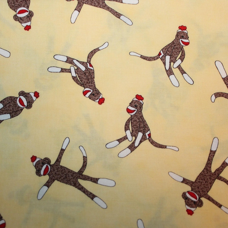 Funky Monkey Fabric - Etsy
