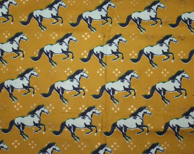 Cotton & Steel Mustang Fabric by Melody Miller - Mustang - Long Out of ...