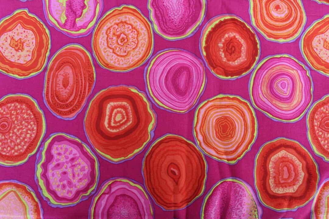 Kaffe Fassett Collective - Philip Jacobs Geodes Fabric for Freespirit ...
