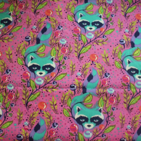Raccoon Fabric - Etsy