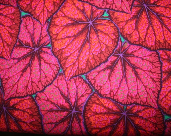 Kaffe Fassett Collective - Philip Jacobs Begonia Leaves Fabric for ...