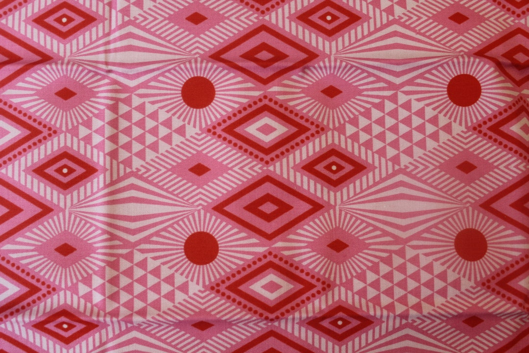 Tula Pink Lucy Fabric - Tabby Road Line - Lucy (strawberry Fields ...