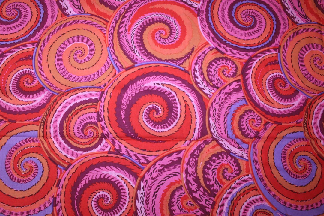 Kaffe Fassett Collective - Philip Jacobs Curly Baskets Fabric for ...