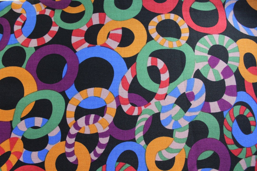 Kaffe Fassett Collective - Brandon Mably Fabric PWBM040 Jolly (black ...