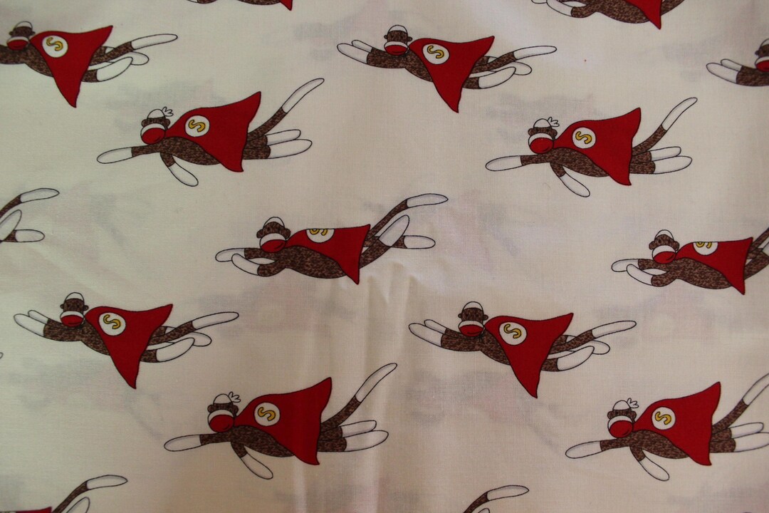 Erin Michael Monkey Tales Fabric for Moda - Moda #26080 - Funky Monkey ...
