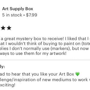 Art Supply Box - Etsy