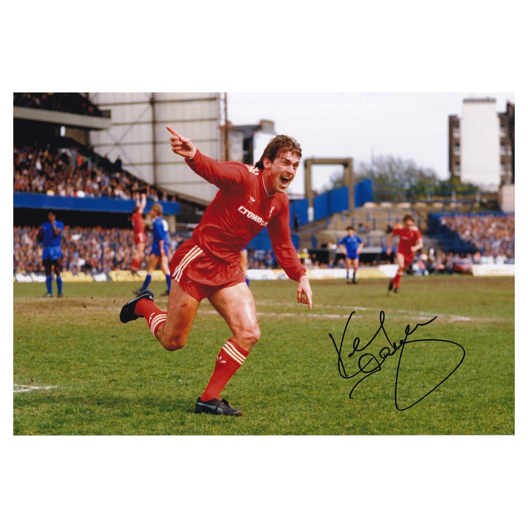 Kenny Dalglish Signed Liverpool Chelsea League Goal Photo Liverpool ...