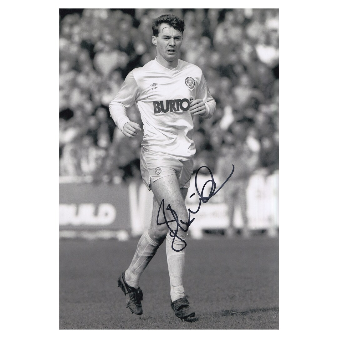 John Sheridan Signed Leeds United Photo Leeds Autograph - Etsy