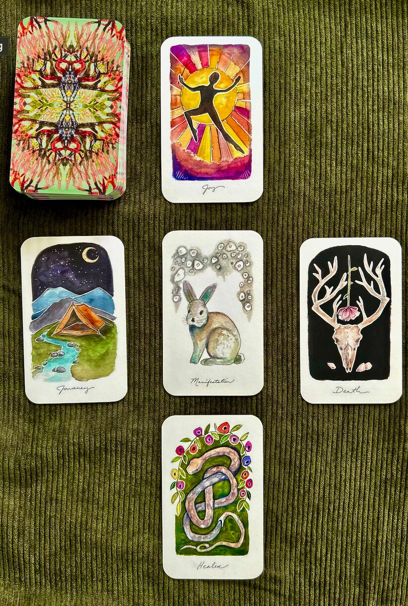Oracle Reading | Roots & Wings Deck - Etsy