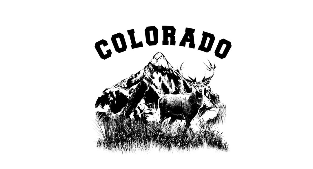 Colorado Moutain Tourist PNG File - Etsy