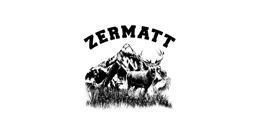 Zermatt Moutain Tourist PNG File - Etsy