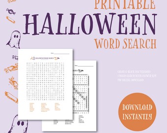 Printable Halloween Coloring Pages for Classroom Party Activity Sheet ...