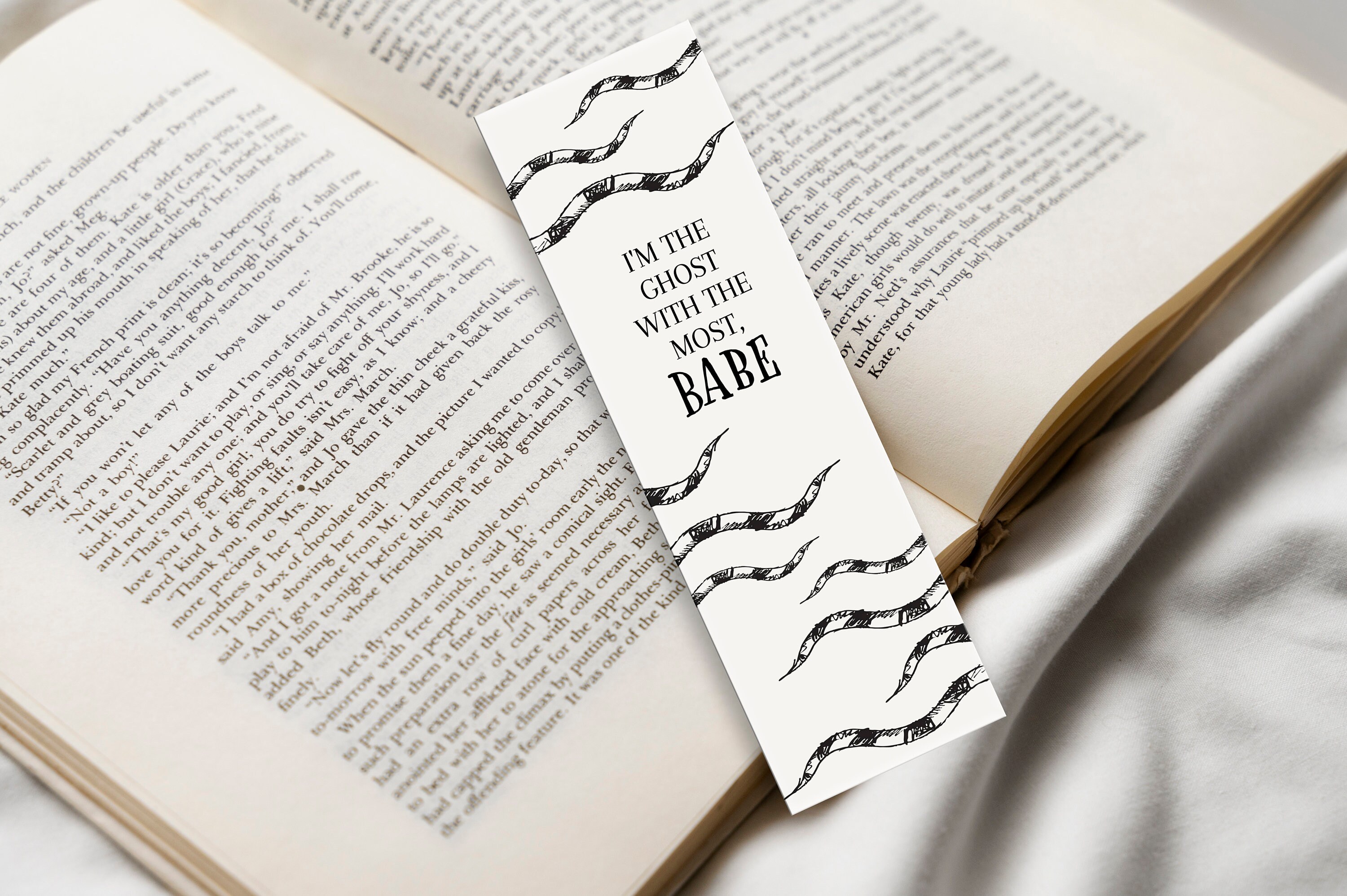 Printable Beetlejuice Halloween Bookmarks for Classroom Party ...
