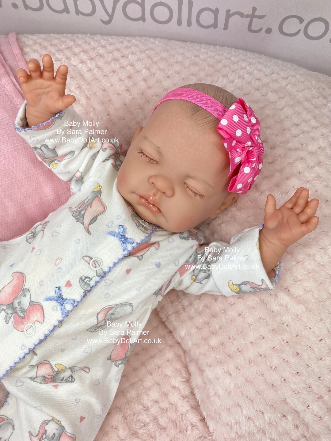 Reborn Baby Girl Doll Molly, Newborn Baby Made and Ready to Send by UK ...