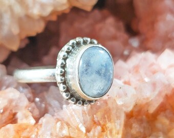Purple Moonstone Ring - Etsy