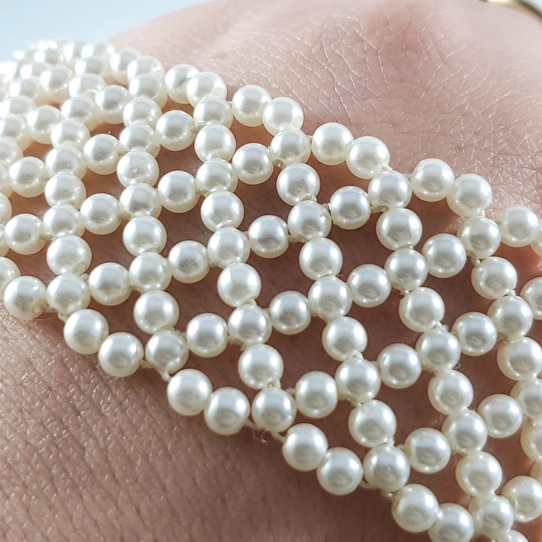 Pearl Bracelet Hand Strung Pearl Bracelet Pearl Wedding - Etsy.de