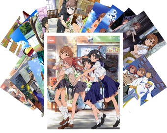 Anime postcards | Etsy