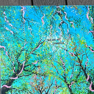 We Are All Connected Painting - Etsy