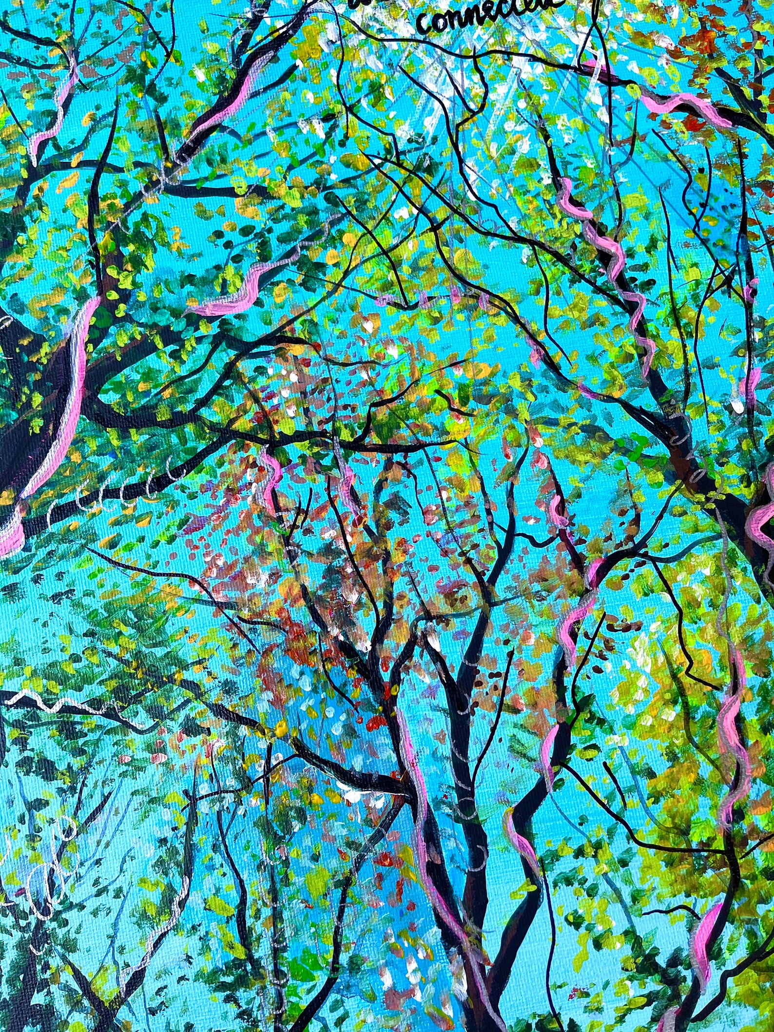 We Are All Connected Painting - Etsy