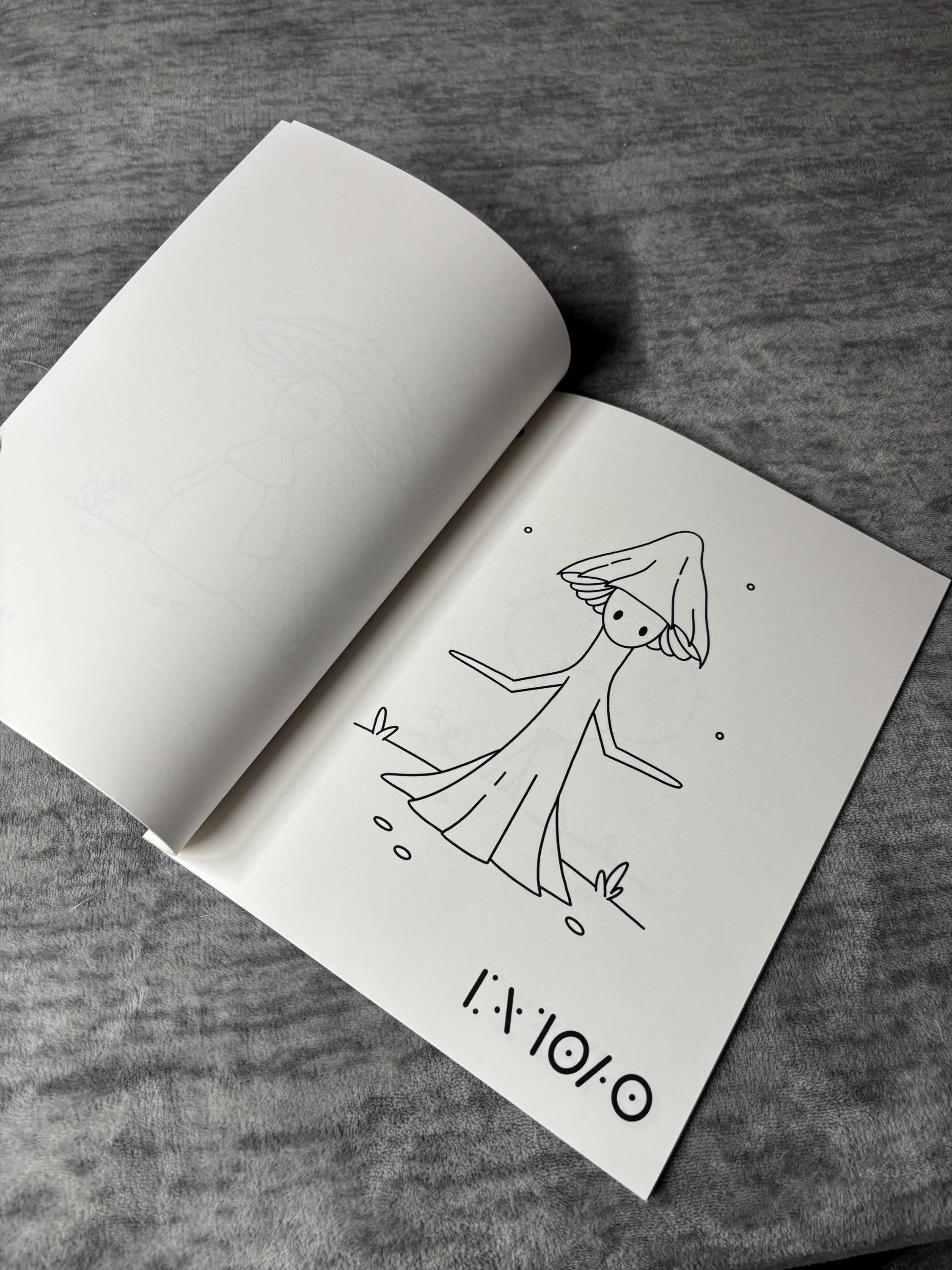 Aria and Friends Coloring Book - Etsy