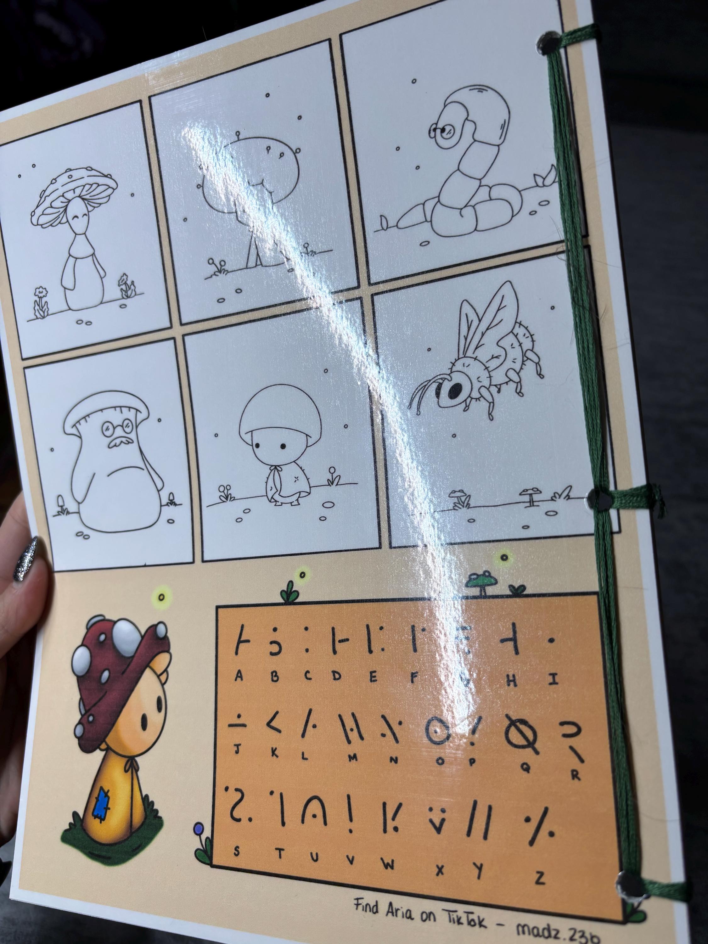 Aria and Friends Coloring Book - Etsy