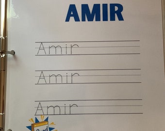 Educational Learning Binder - Etsy