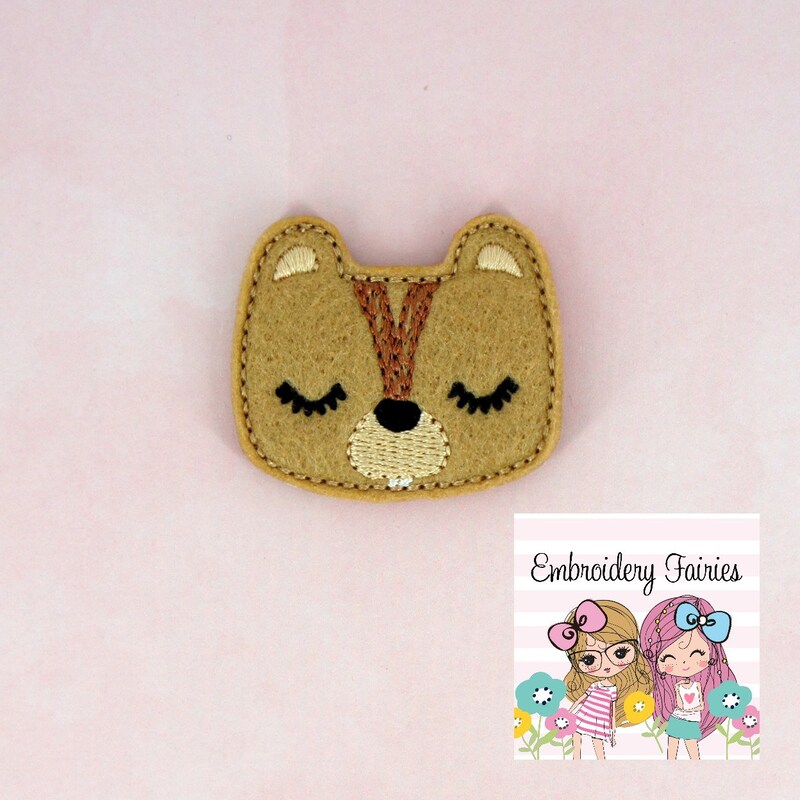 Chipmunk Applique - Etsy