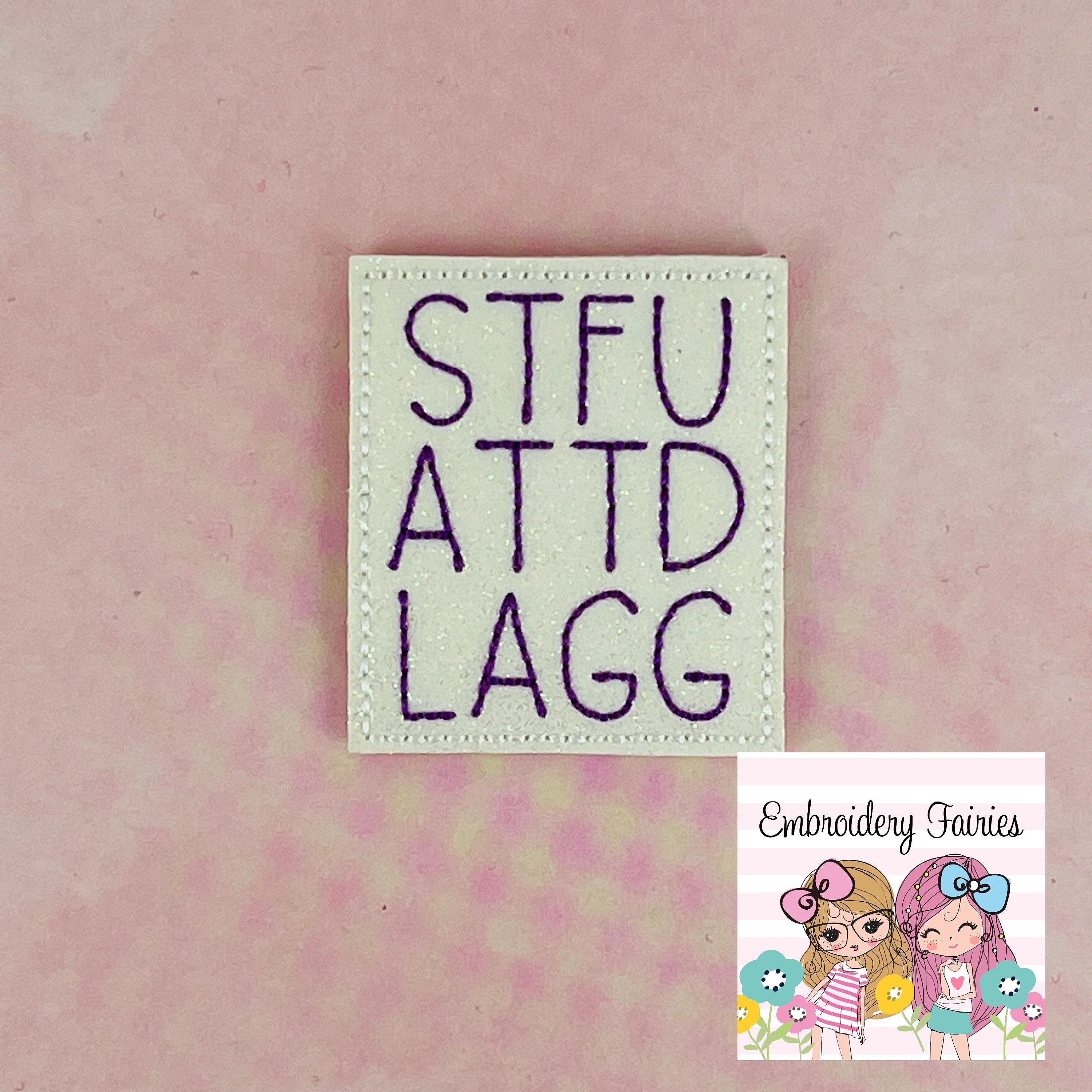 STFUATTDLAGG Feltie File - Mini Embroidery Digital File - Machine ...