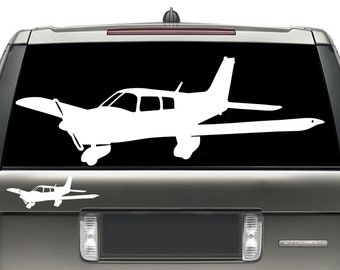 Piper PA-28 Cherokee Top Side Self Adhesive Decal/sticker - Etsy