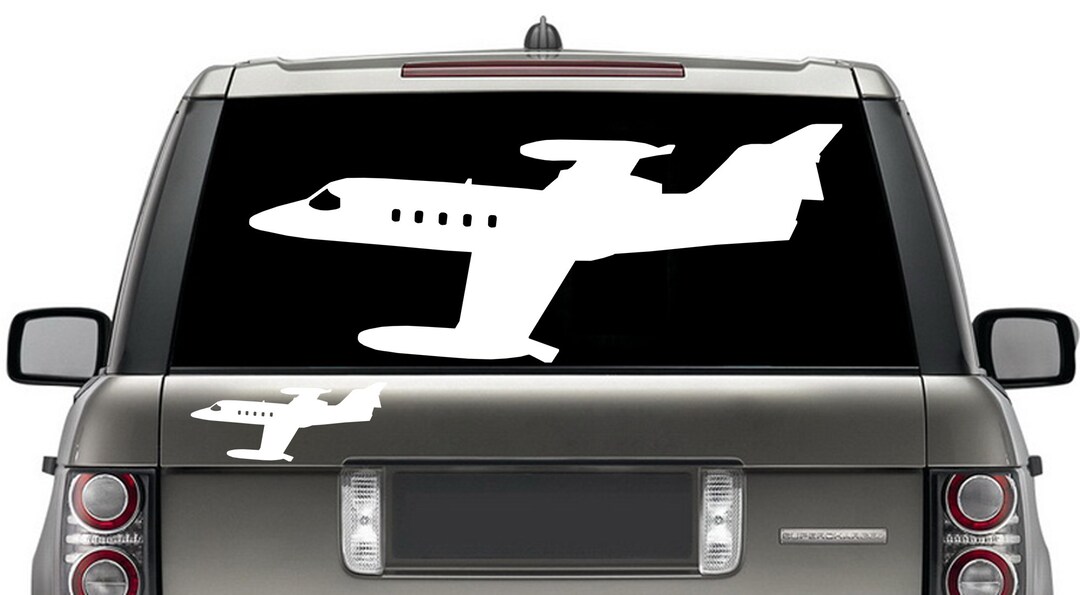 Learjet 35 36 C-21 Self Adhesive Decal/sticker Vinyl / Airplane Wall ...