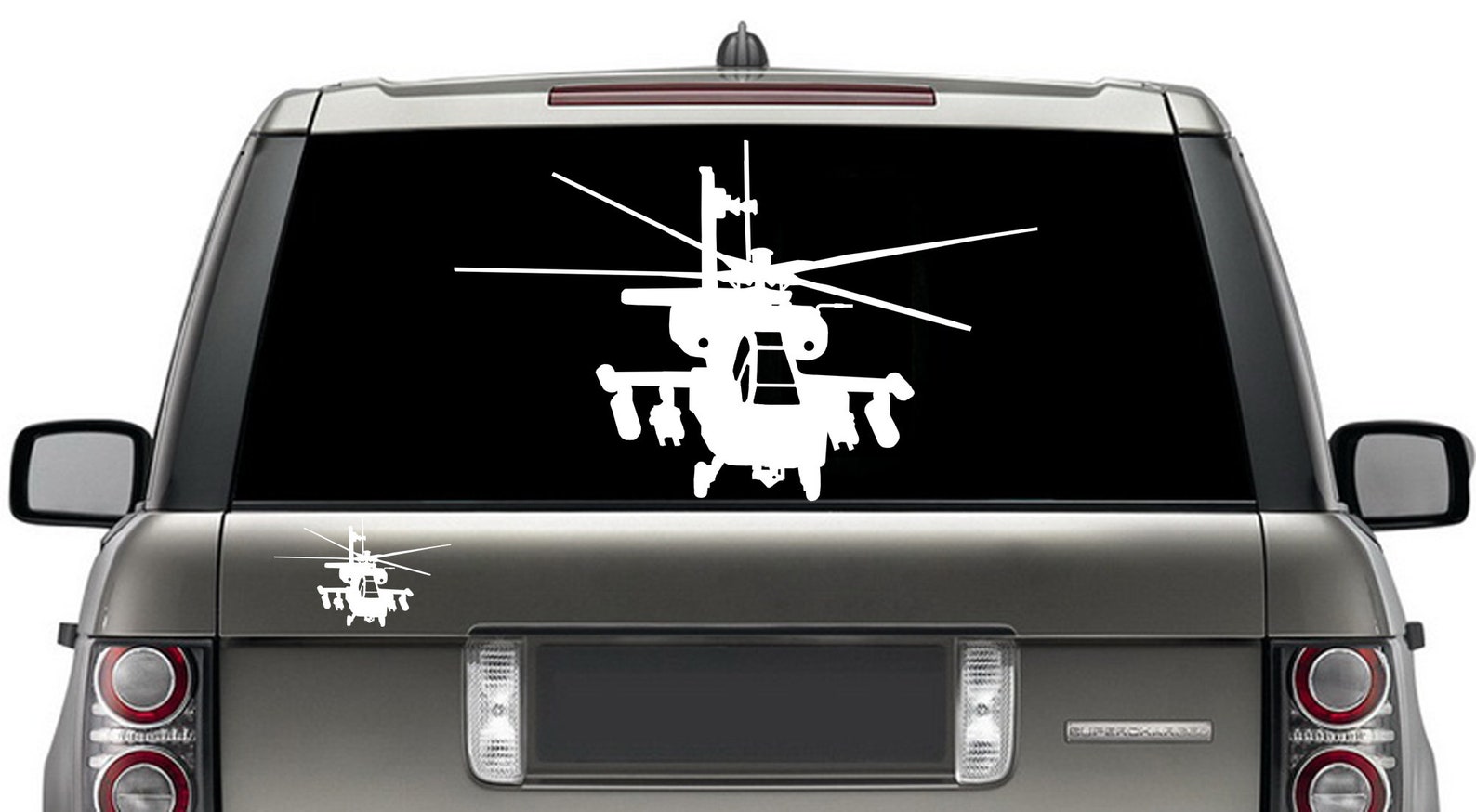 Boeing AH-64 Apache Vinyl Decal / Military Aviation Stickers / | Etsy