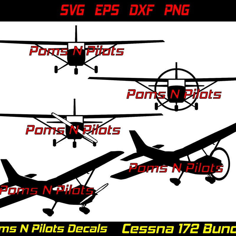Cessna 172 Svg - Etsy