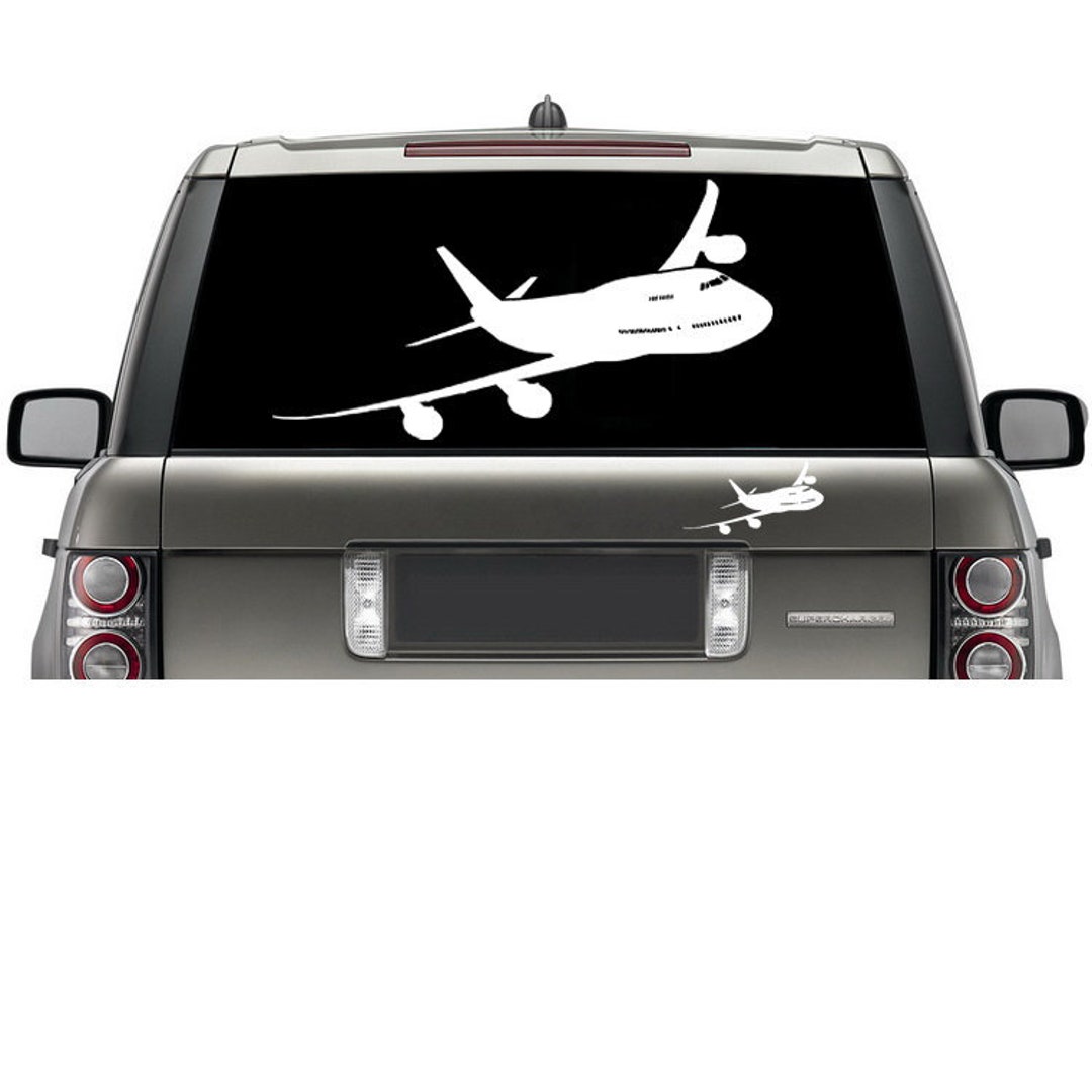 Boeing B747 Self Adhesive Decal/sticker Vinyl / Airplane Wall Art ...