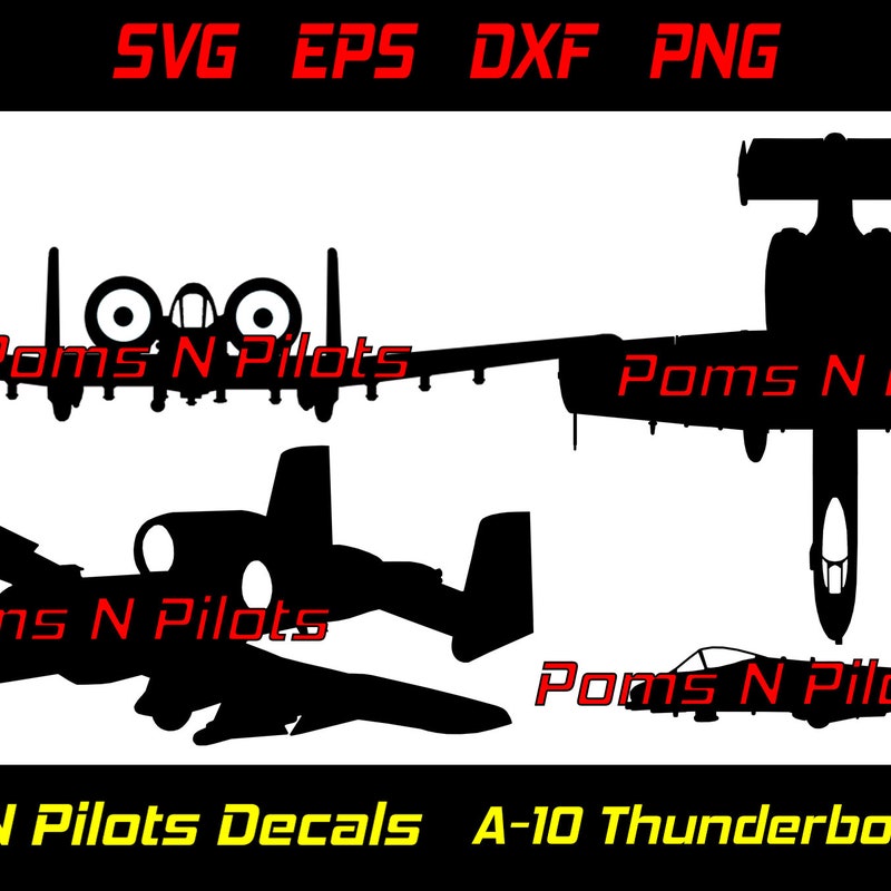 A10 Warthog Svg - Etsy