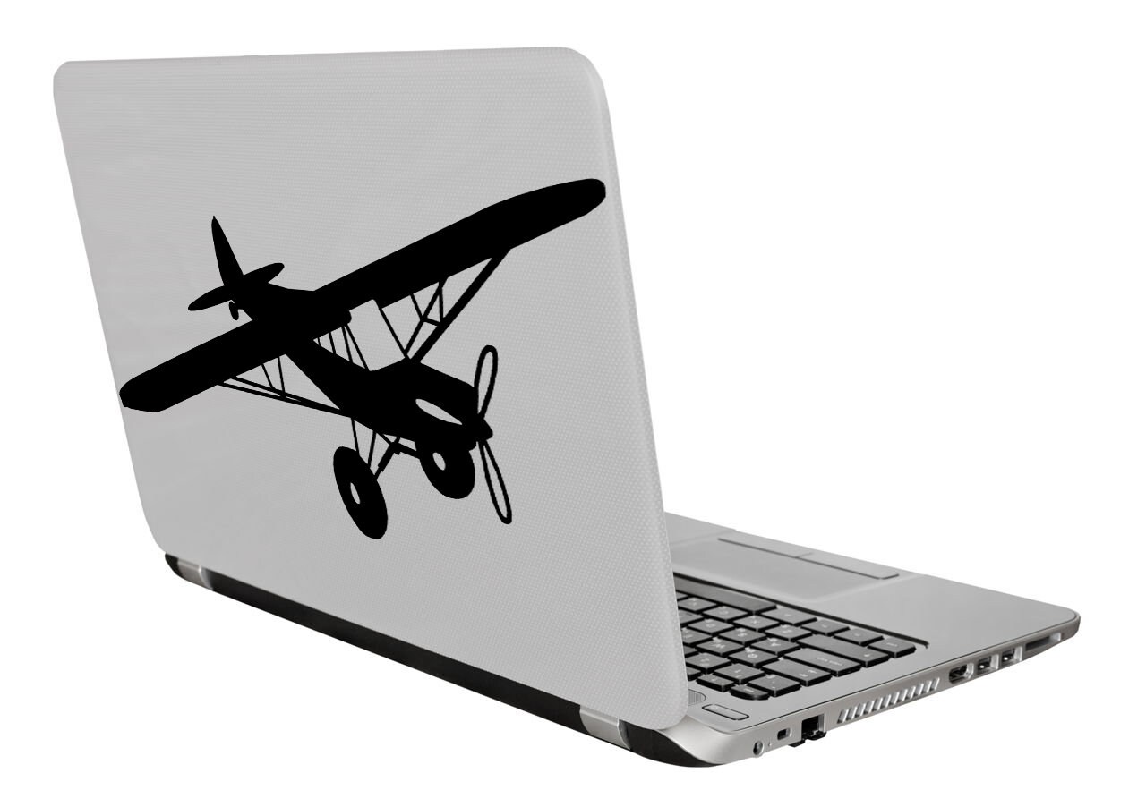 Piper PA-18 Super Cub Self Adhesive Decal/sticker Vinyl / Airplane Wall ...