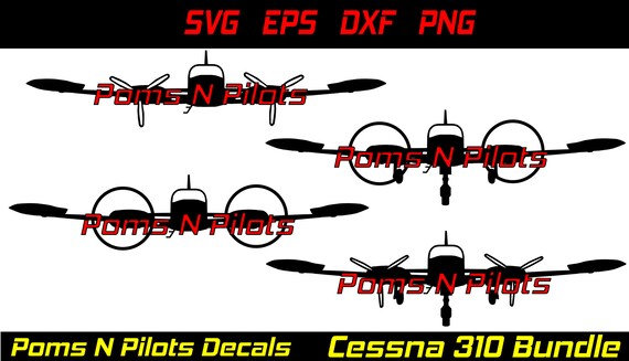 Cessna 310 SVG Bundle / Airplane Svg / General Aviation - Etsy Australia