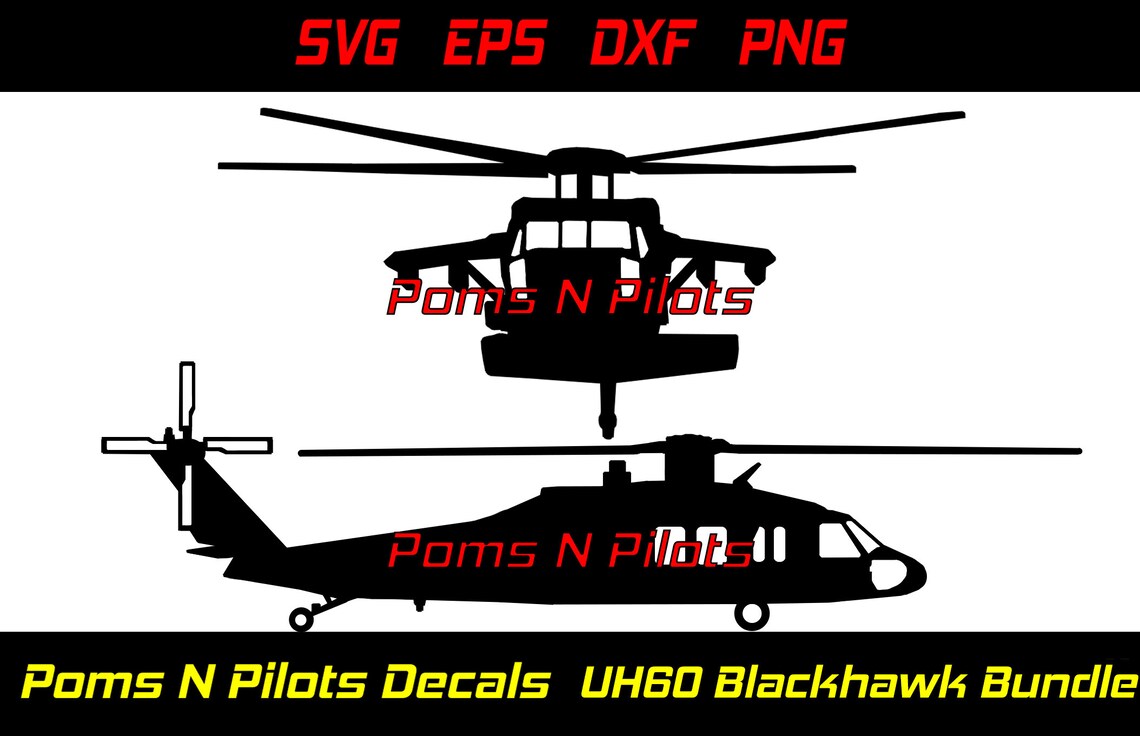 Sikorsky UH-60 Black Hawk SVG Bundle / Faith Svg / Military Svg ...