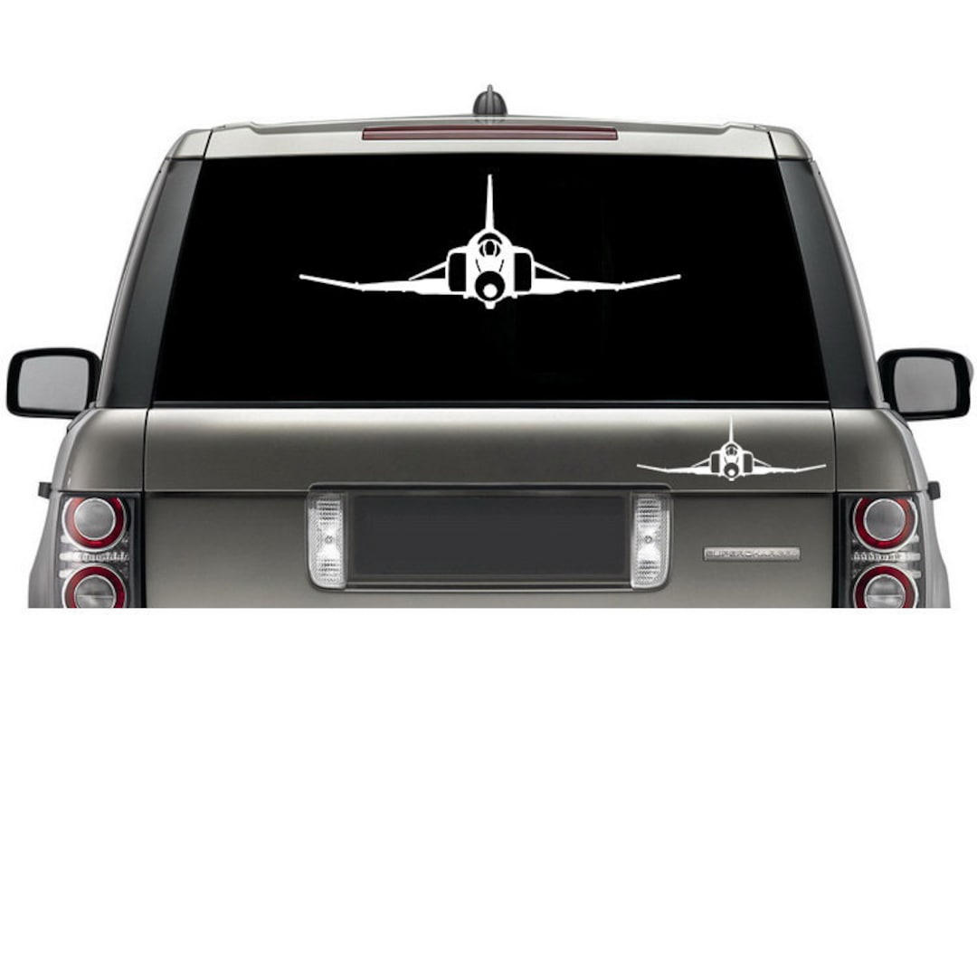 Mcdonnell Douglas F-4 Phantom II Self Adhesive Decal/sticker Vinyl ...