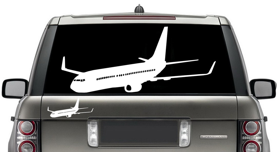 Boeing B737-800 Self Adhesive Decal/sticker Vinyl / Airplane Wall Art ...